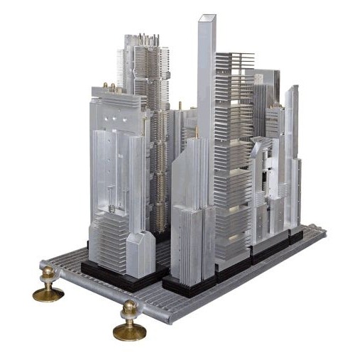 Model Cities Made From Computer Parts | Amusing Planet